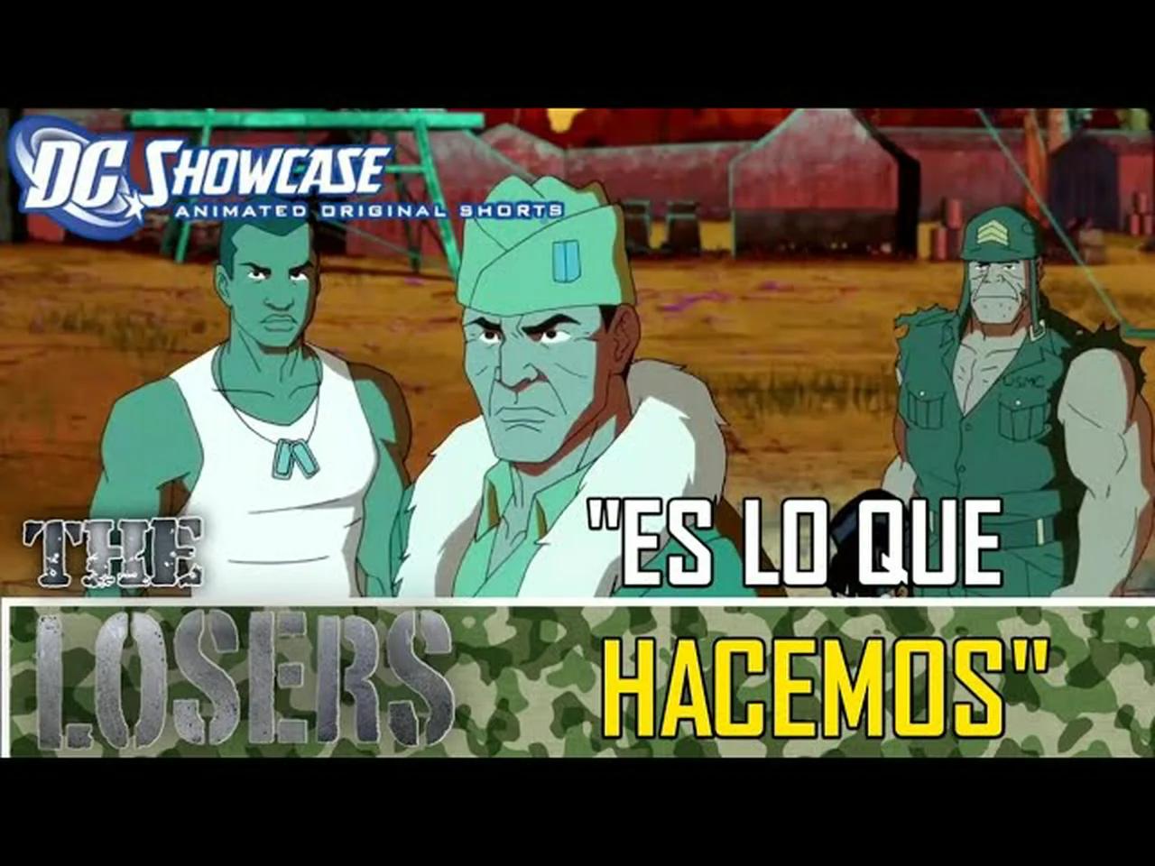Final - DC Showcase: The Losers (Los Perdedores) - Corto Animado Escena Clip Español Latino