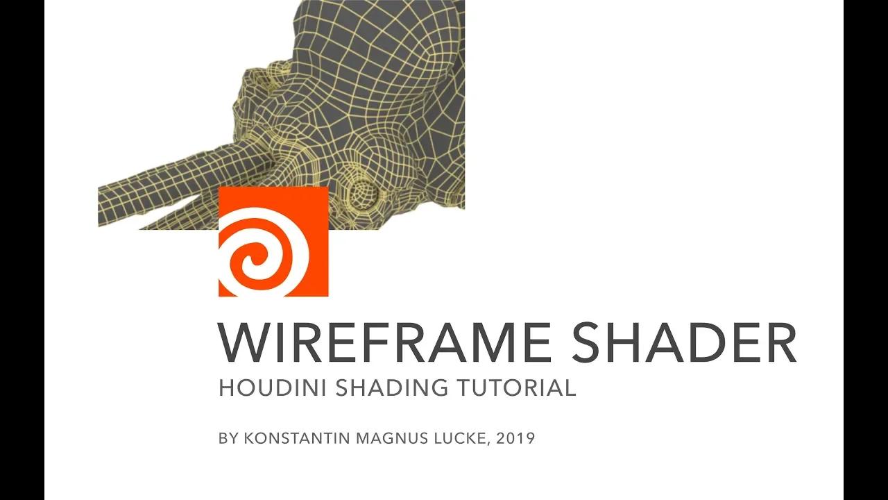 Houdini Tutorial - Wireframe Shader