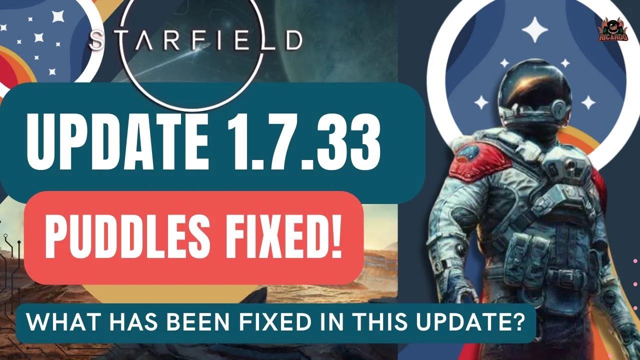 Akila City - 3 Puddle Glitch - FIXED // Starfield Patch 1.7.33 What's ...