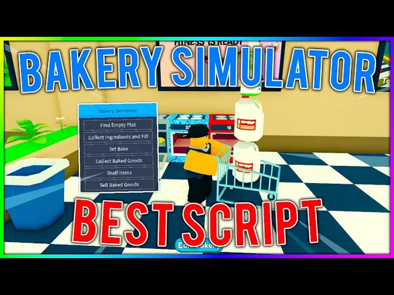 ROBLOX Bakery Simulator SCRIPT GUI / HACK🔥 FILL OVENS, INSTANT SELL ...