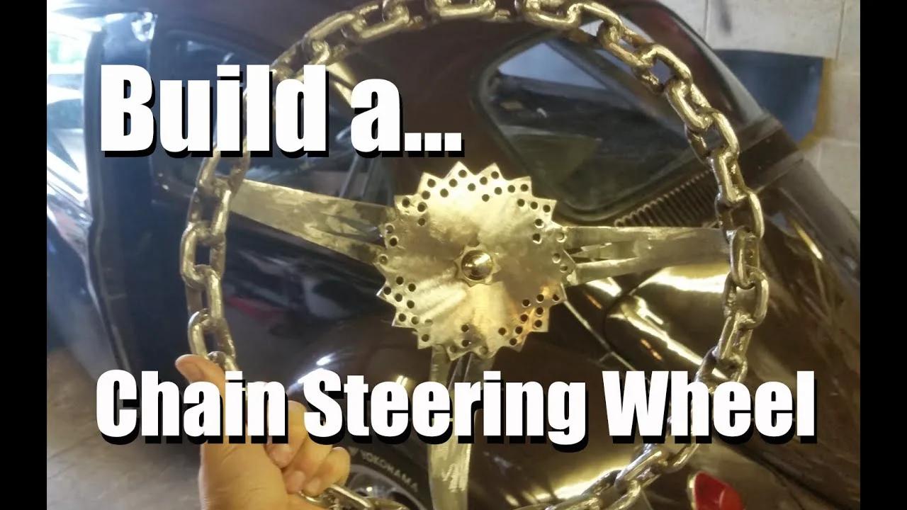 Chain Steering Wheel Build for Hank VolksRod RatRod VW Bug Beetle (part ...