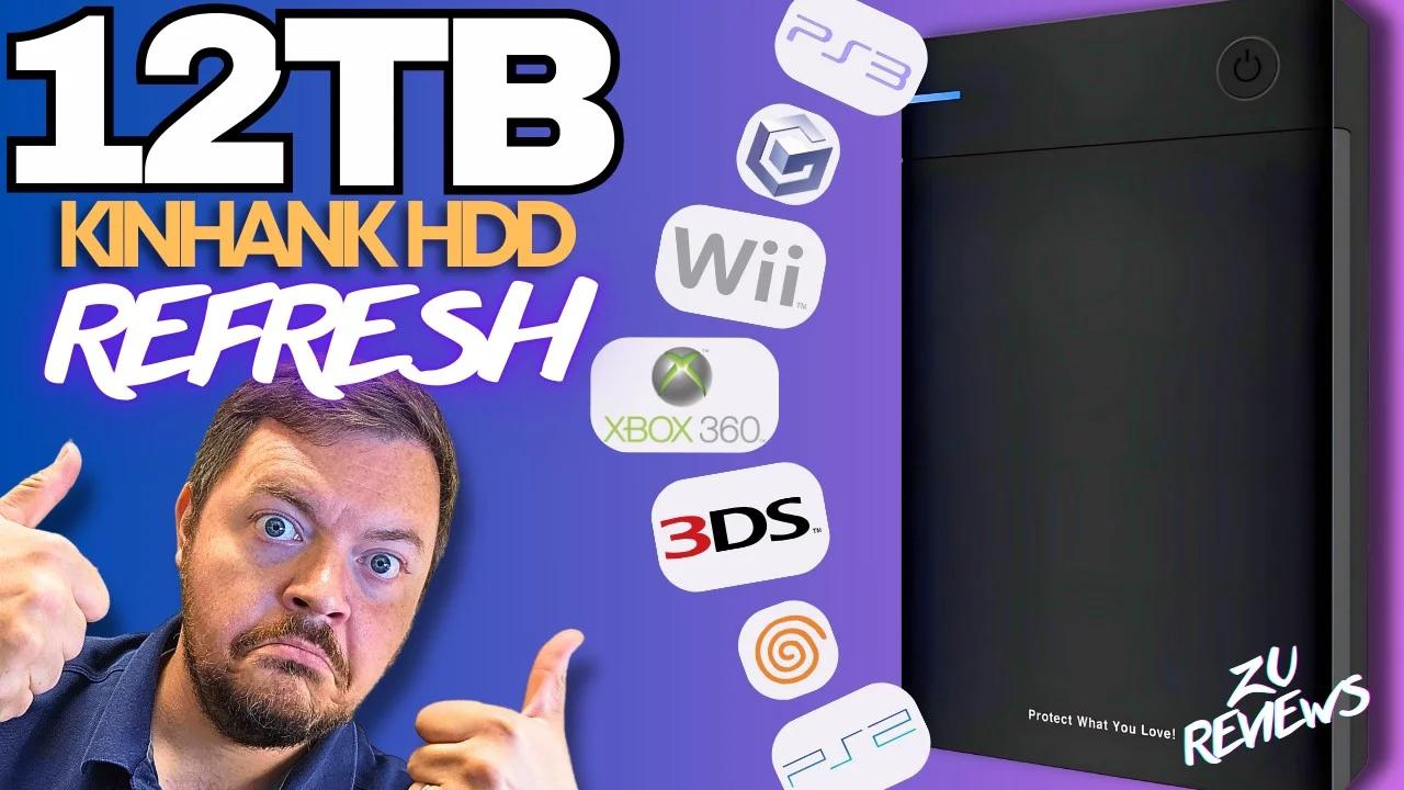 KinHank Has Refreshed Their 12TB HDD with MORE Retro Games!