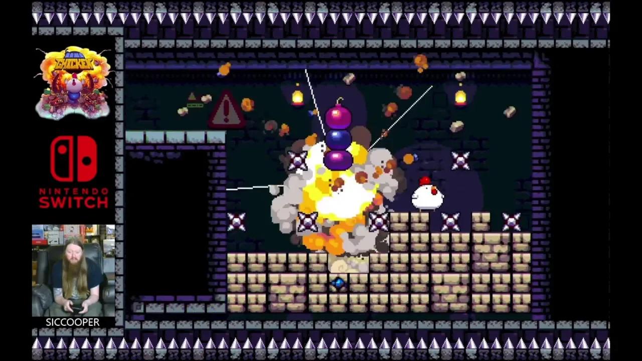 Bomb Chicken (Puzzle Platformer for Nintendo Switch) #2 | SicCooper