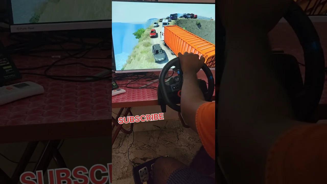 Truck Driving In Dangerous Ghat Roads Logitech G29 Steering Wheel