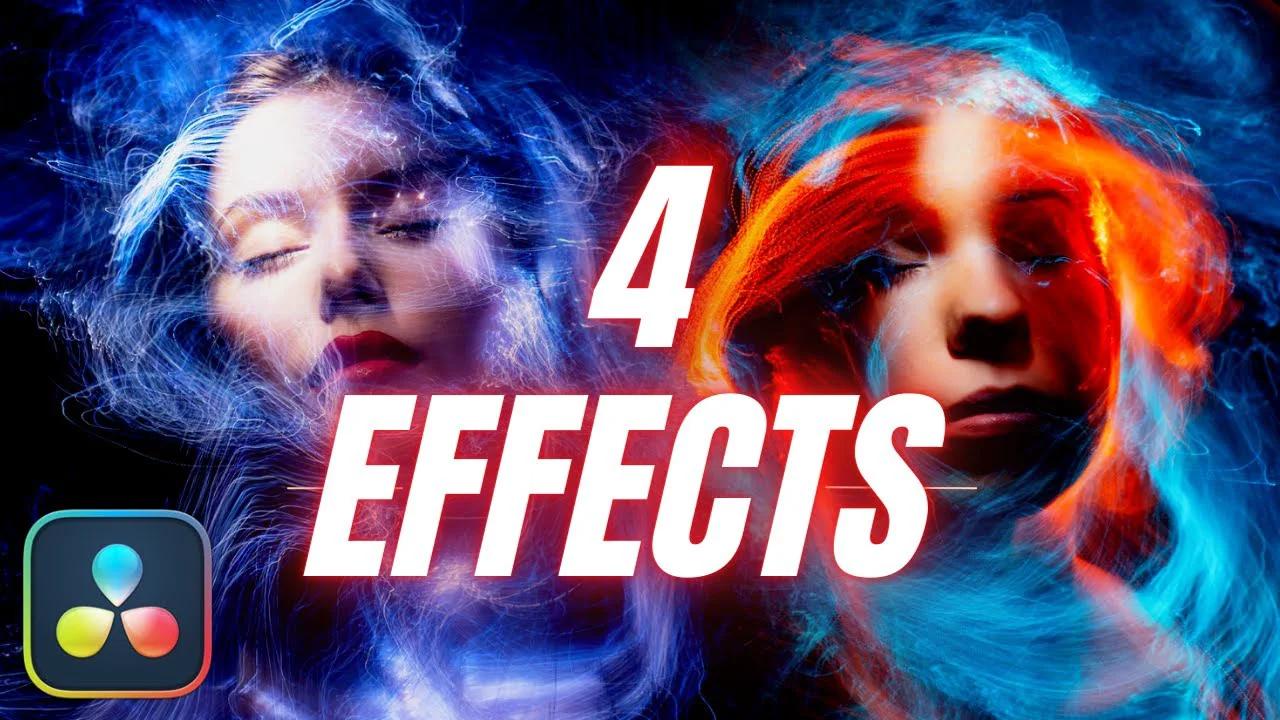 4 Free Effects In Davinci Resolve 18 Tutorial