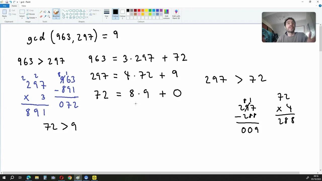 How To Use The Euclidean Algorithm To Find The Greatest Common Divisor
