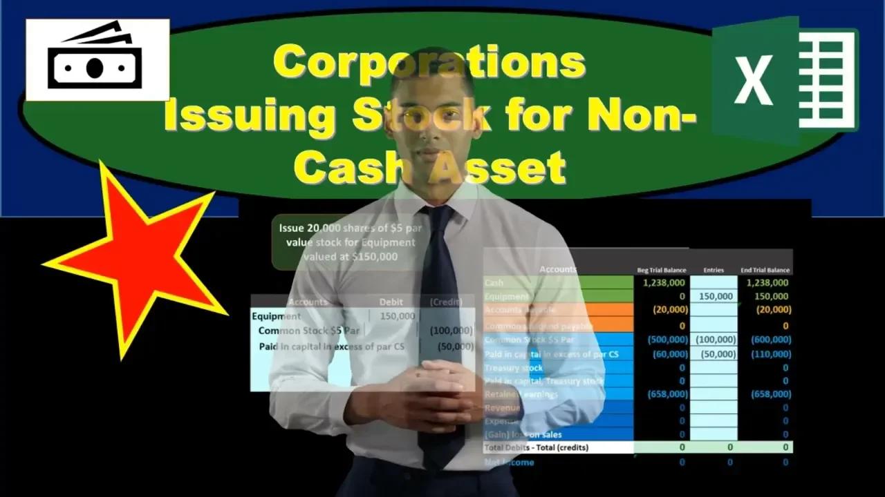 Issuing Stock for Non-Cash Asset 30