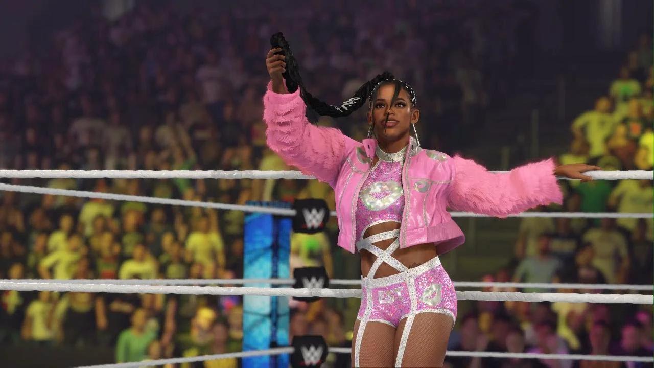 WWE 2K24 - Naomi and Bianca BelAir VS Tamina and Asuka