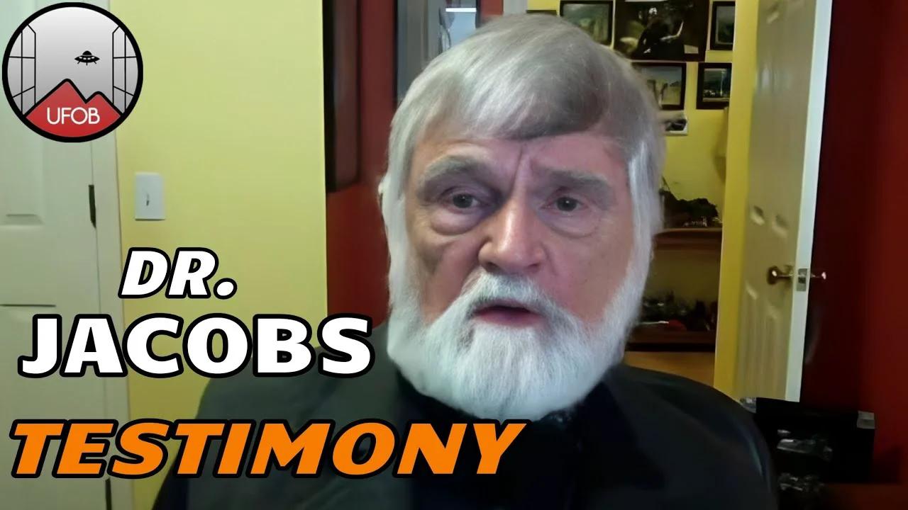 1964 UFO case: Dr. Bob Jacobs "We're not alone" (livestream 2021)