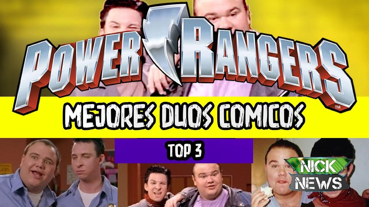 MEJORES DÚOS CÓMICOS DE POWER RANGERS