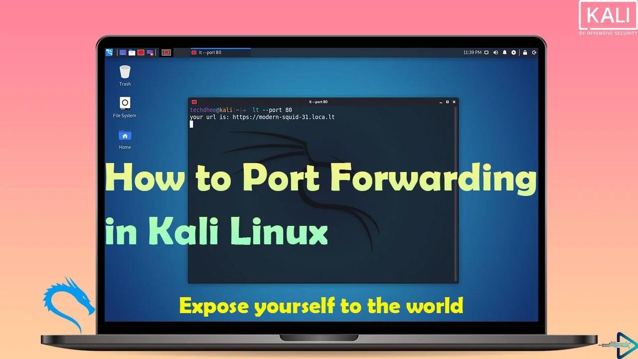 How To Set Up Port Forwarding In Kali Linux Without Router Access