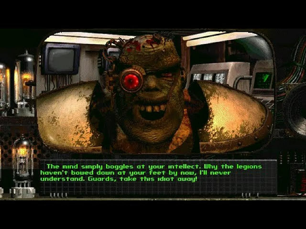 Fallout Low IQ Vault Dweller Pretends To Be Intelligent