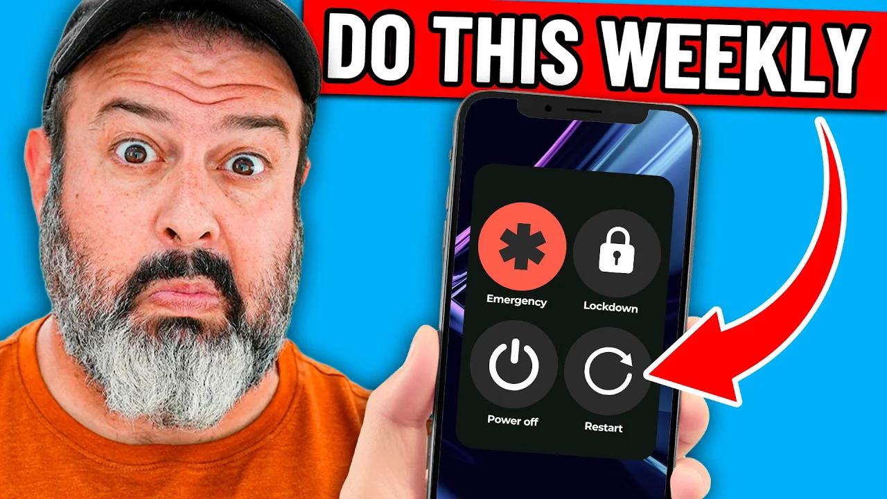 Reboot your phone NOW!