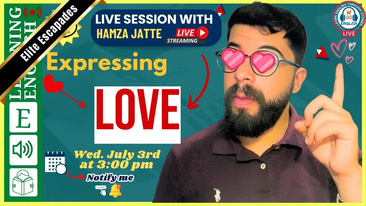 Live english learning 🌟 Expressing LOVE ️ (REPLAY) | Improve English ...