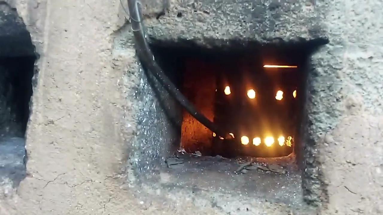 Rocket Stove Waste Oil Burner Insert