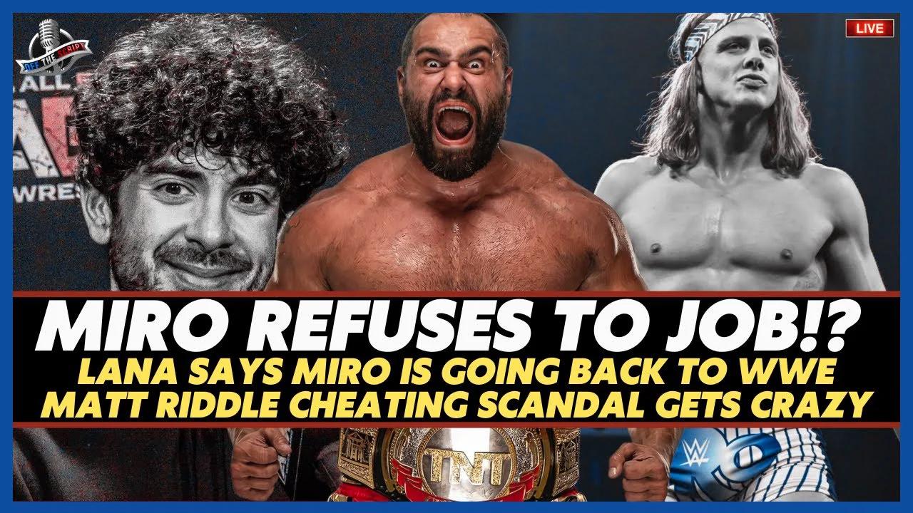 Miro Returning To WWE? Matt Riddle Cheating Drama! Alberto Del Rio ...