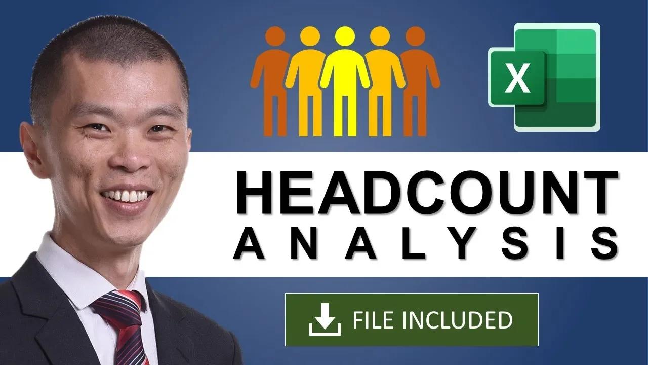 [UNCUT] HR Headcount Analysis and Dashboard in Microsoft Excel | File ...