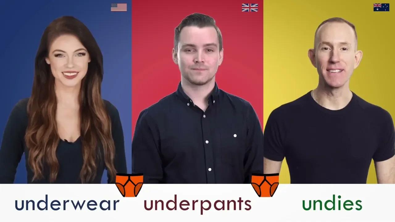 American Vs British Vs Australian English One Language Three Accents