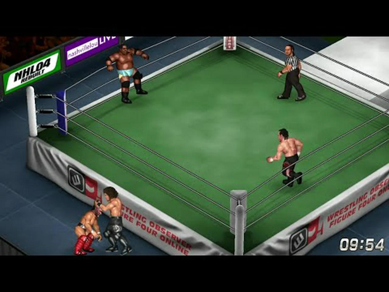 Keith Lee vs. Ryu Lee vs. Matt Lee vs. Jake Lee (Fire Pro Wrestling World)