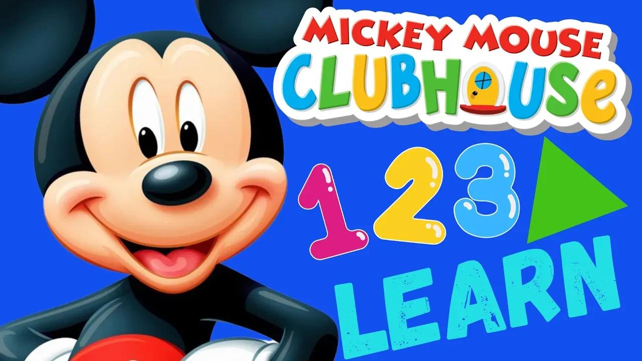 Mickey Mouse Clubhouse- Learn Numbers, Colors, Shapes, Counting With ...