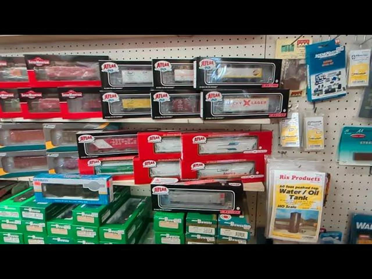 Visit an old time Train store, picked up a few things too.