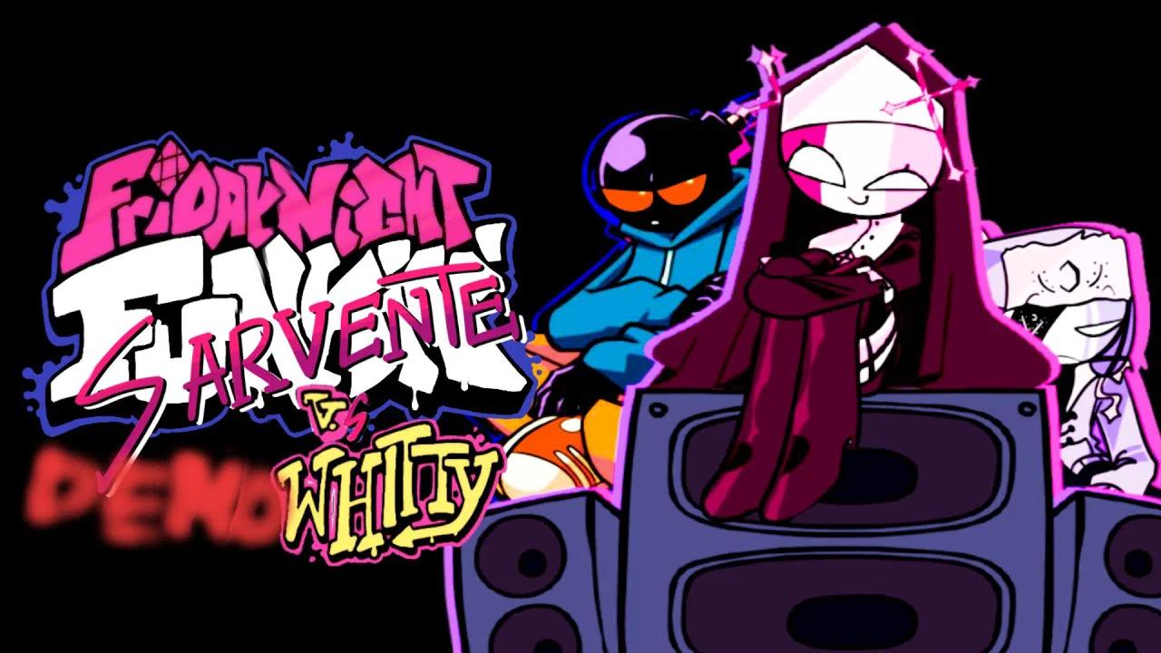 Friday Night Funkin’ 💜 Sarvente VS Whitty FNF MOD (Full Week)