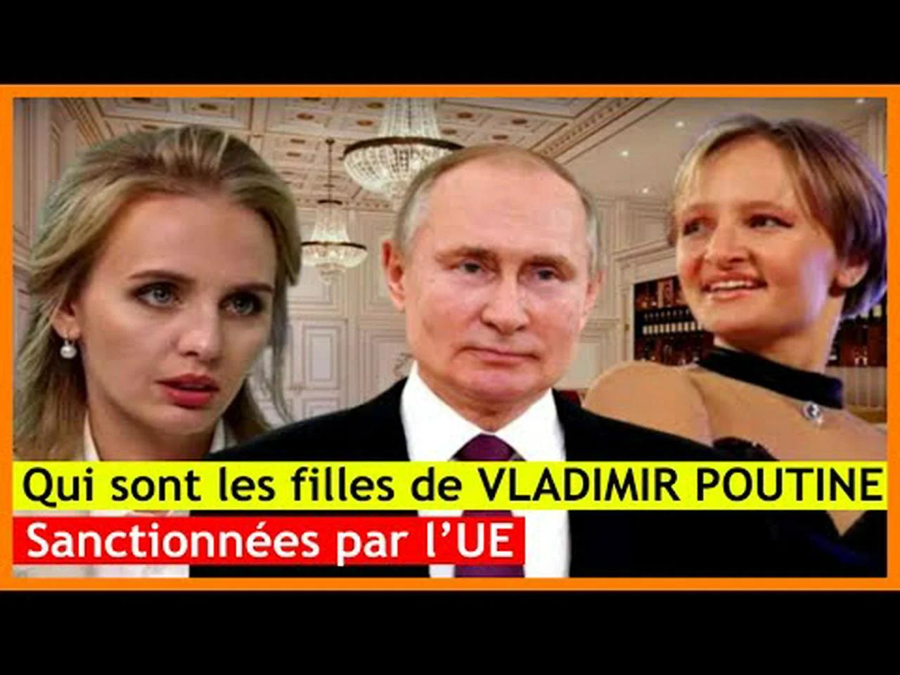 🔴⚡ Qui sont les enfants de Vladimir Poutine sanctionés?