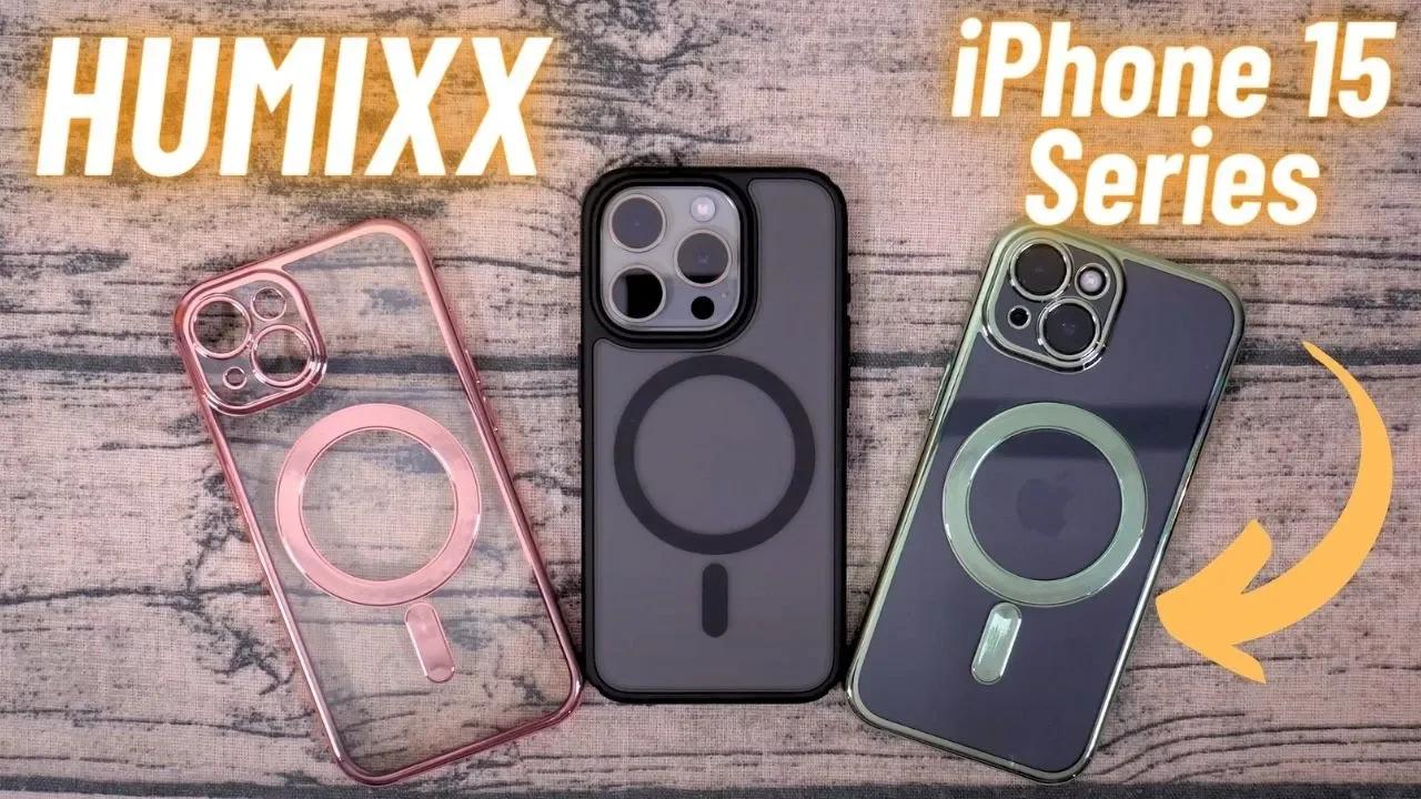 Humixx iPhone 15 and iPhone 15 Pro Case REVIEWS! Kickstand + Lens ...