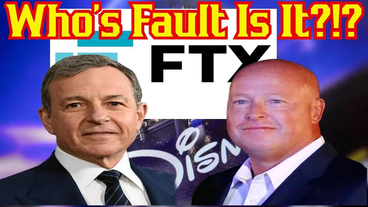 Was Disney CEO Fired BECAUSE Of FTX Crypto Scam? | Walt Disney Co Bob ...