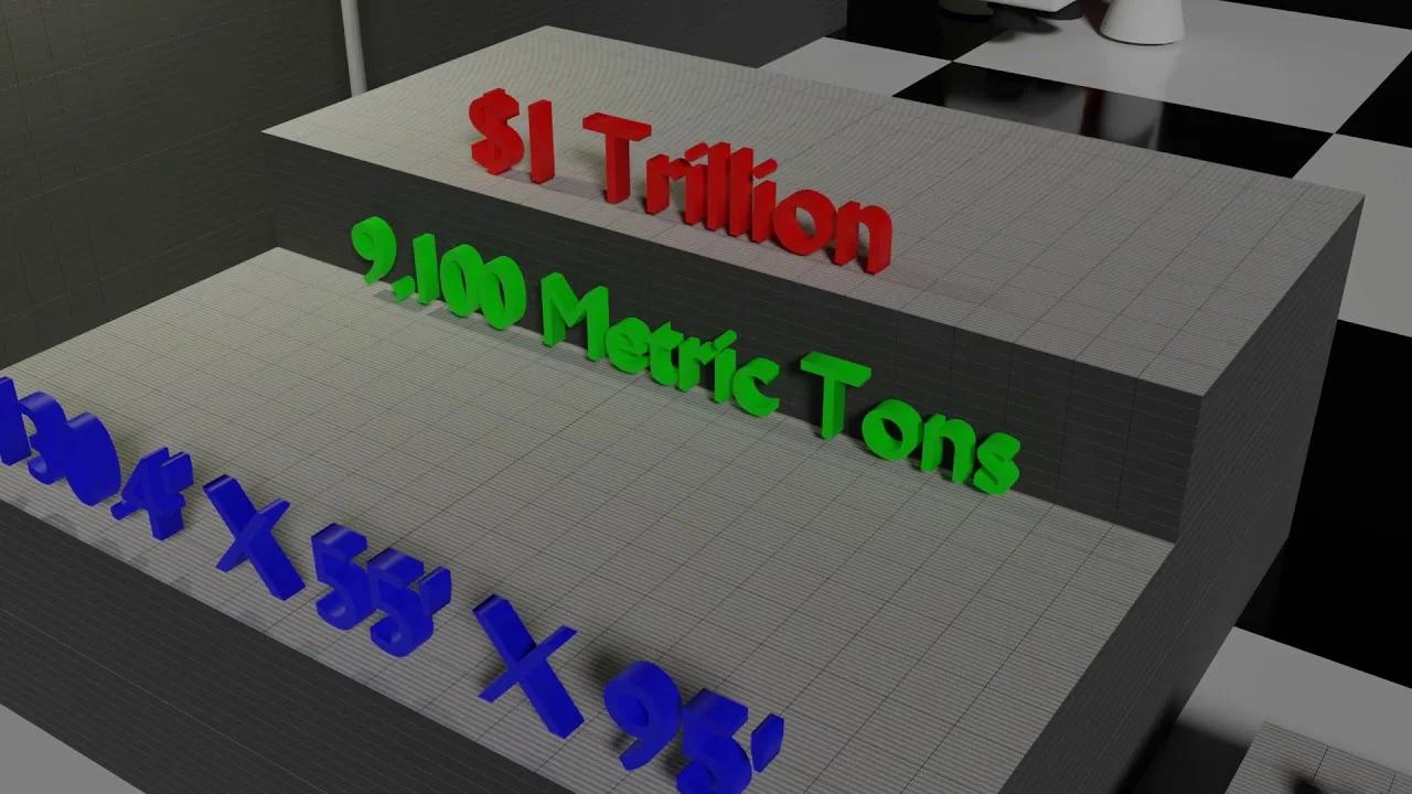 How Much Is A Lot Of Money Visual Comparison - Blender3D