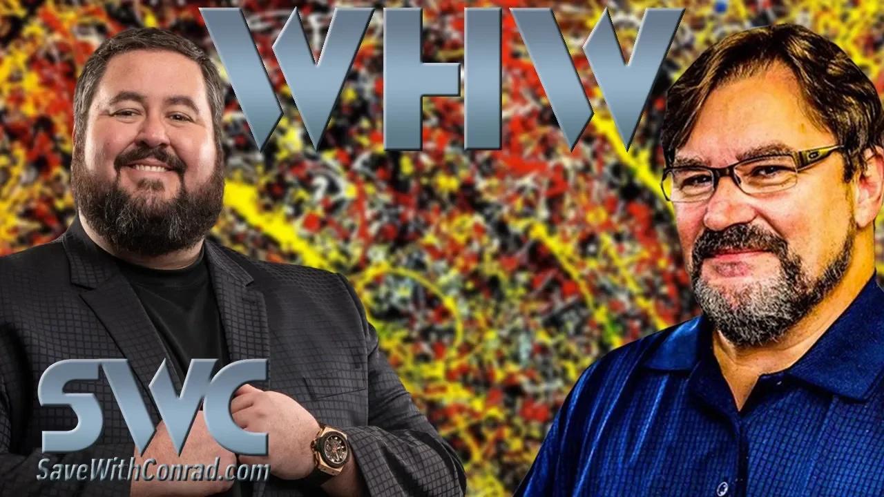 Conrad Thompson pitches Tony Schiavone an art venture