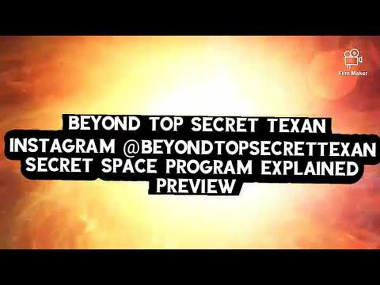 the Secret Space Program Explained in Detail preview of ep 206 @Beyond Top Secret Texan Podcast