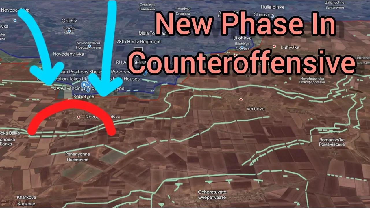 FALL OF ROBOTYNE: New Phase In Ukraine's Zaporizhia Counteroffensive?