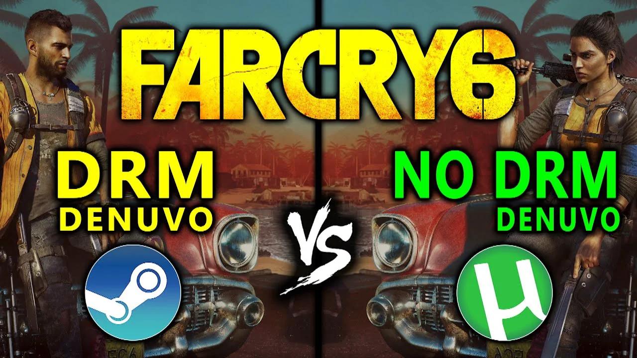 Far Cry 6 - Denuvo vs No Denuvo | DRM vs NO DRM | Steam vs Torrent