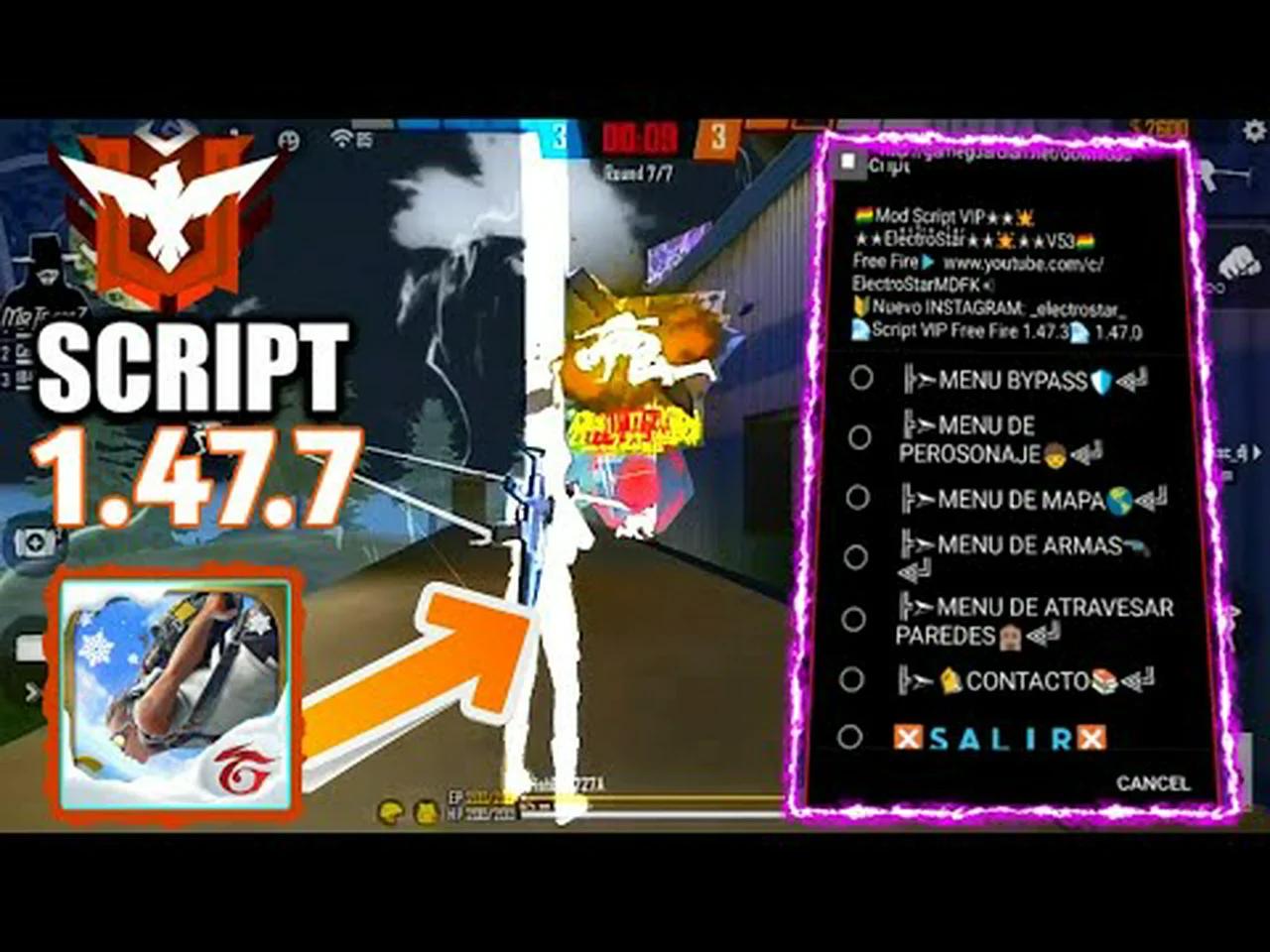 Mega Hack Script Para Free Fire 1.47.7 / Headshot/ Antiban / Aimbot ...