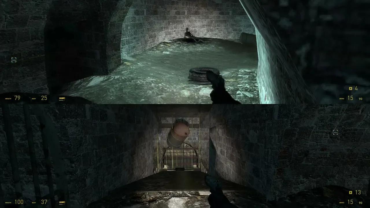 Half Life 2 Multiplayer - Splitscreen Campaign on Nucleus Coop #5 [Synergy]