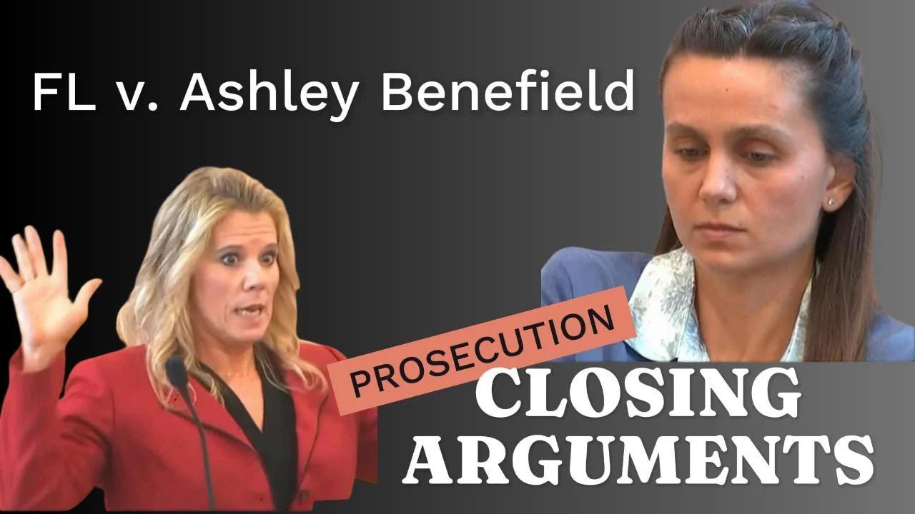 🔴 Closing Arguments DA - Ashley Benefield Black Swan Murder Trial Day 6 ...