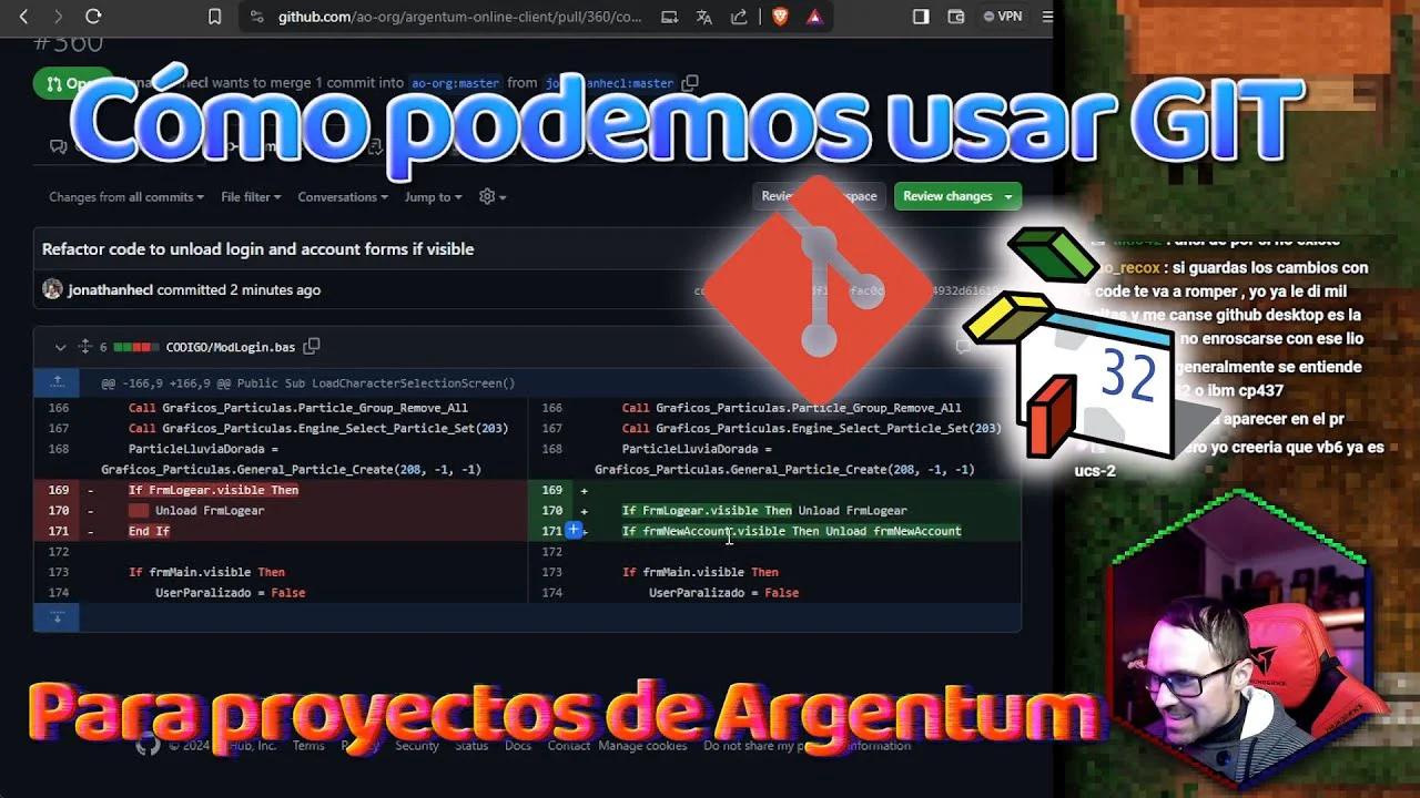 Aprendamos a usar GIT con Argentum20 😉😎