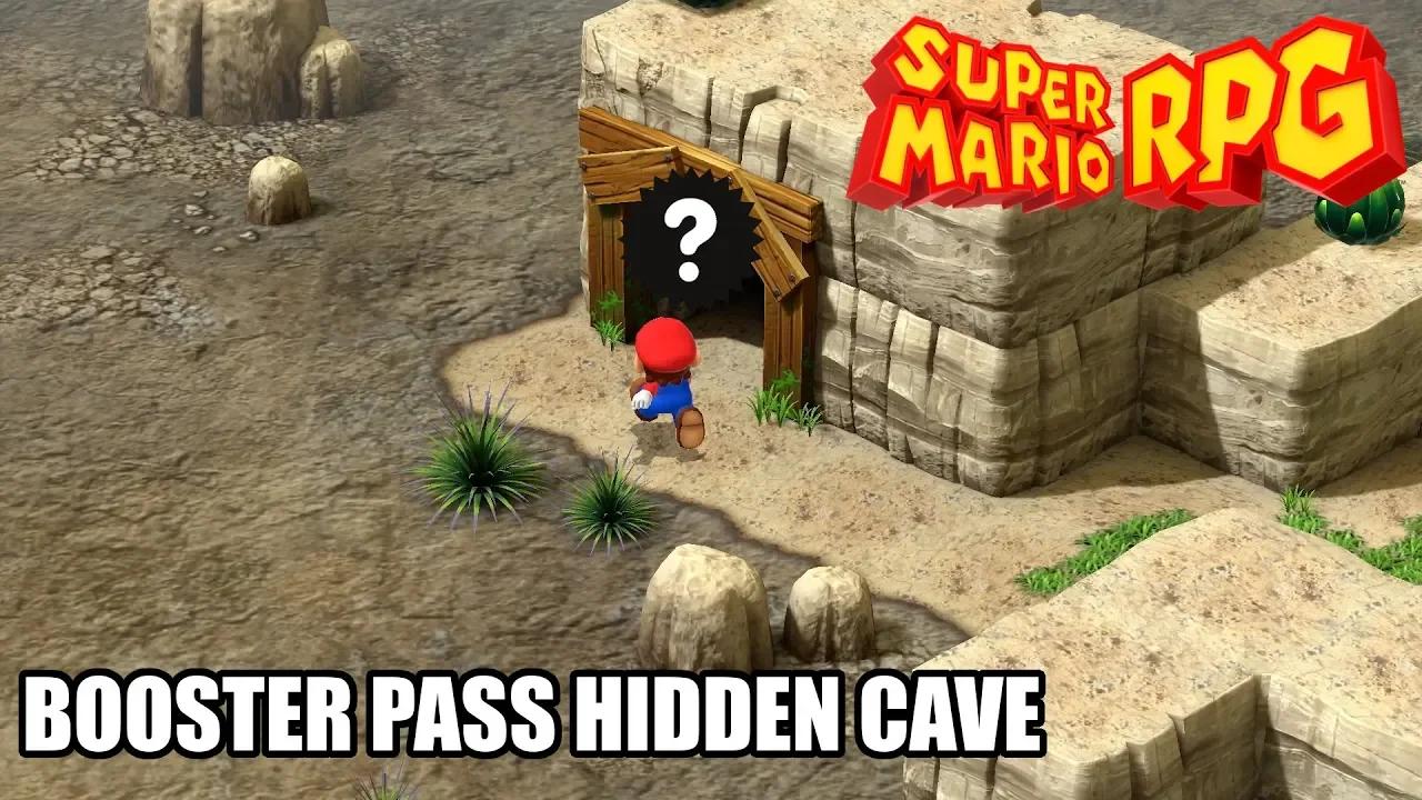 Super Mario RPG - SECRET Booster Pass Hidden Cave [Nintendo Switch]