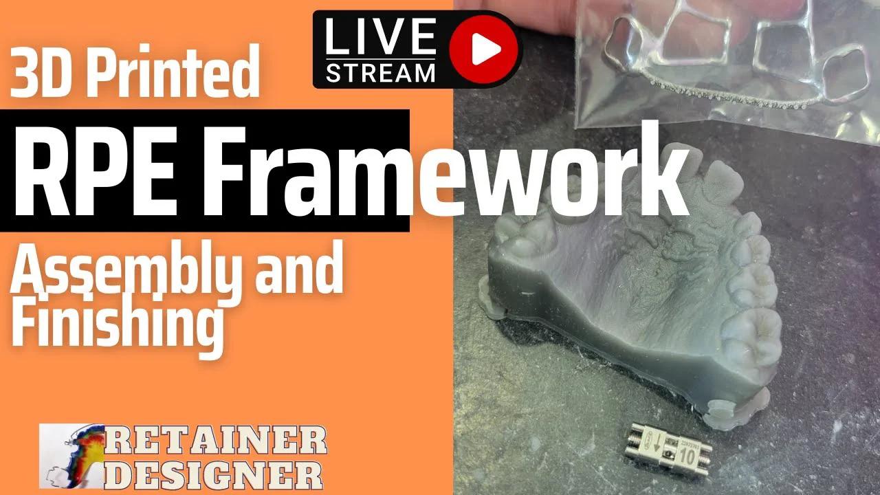 3D Printed RPE Framework: Assembly time!!