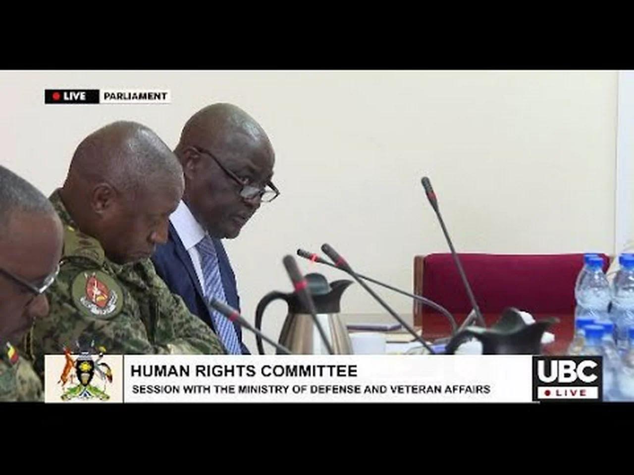 LIVE: PARLIAMENTARY COMMITTEE; HUMAN RIGHTS COMMITTEE SESSION WITH MIN ...