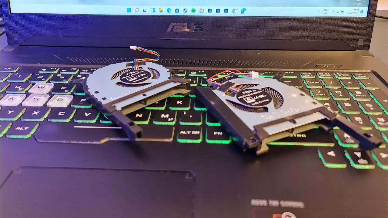 How to change ASUS cooling fan
