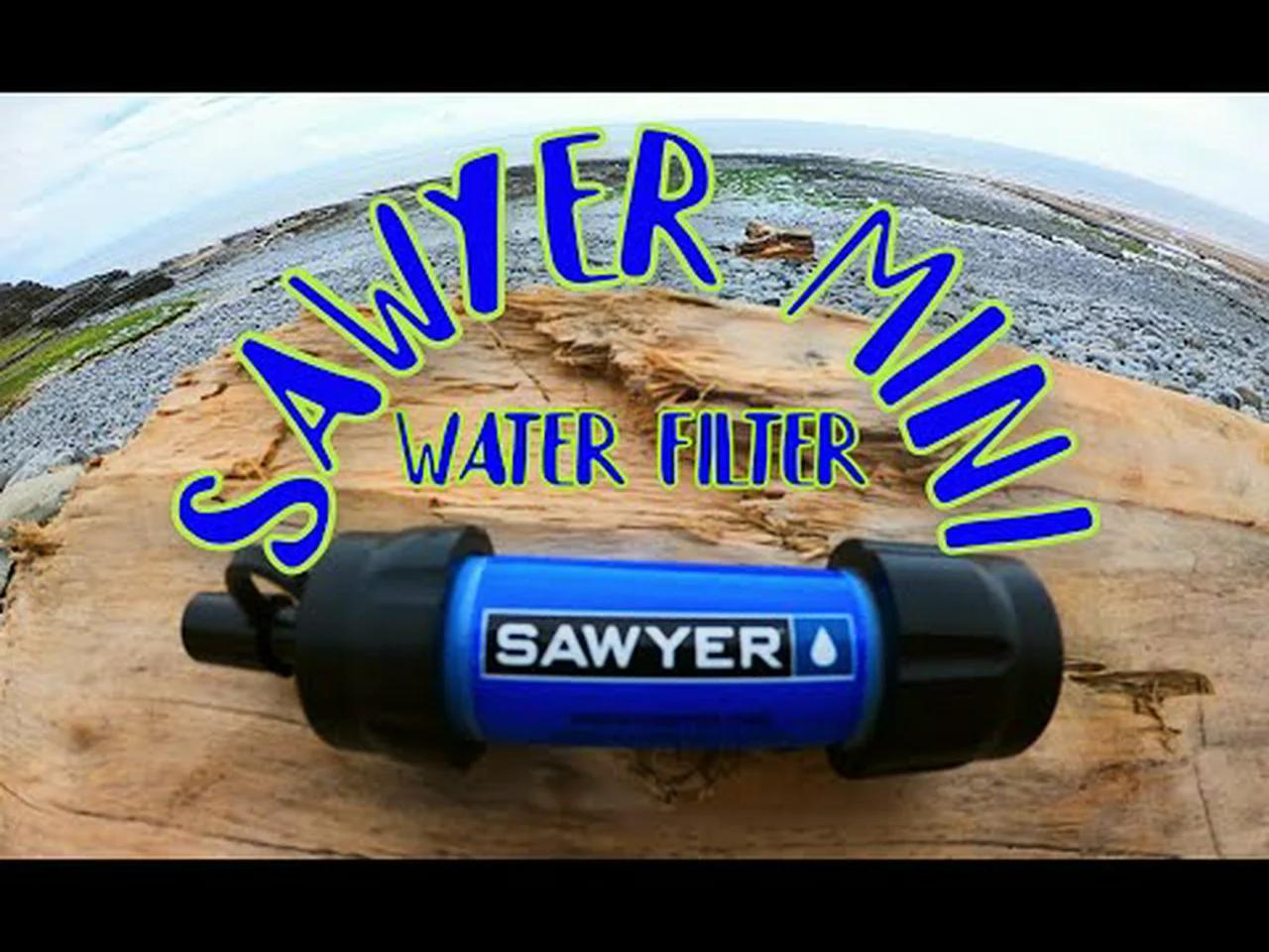 sawyer mini water filter / review / at the seaside