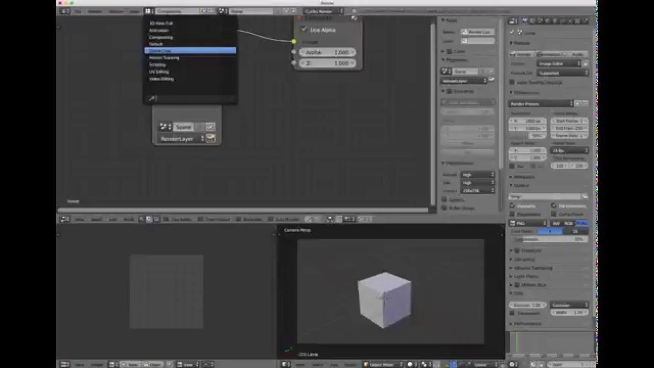 Blender Tutorial on Blender Screens (Video 5)