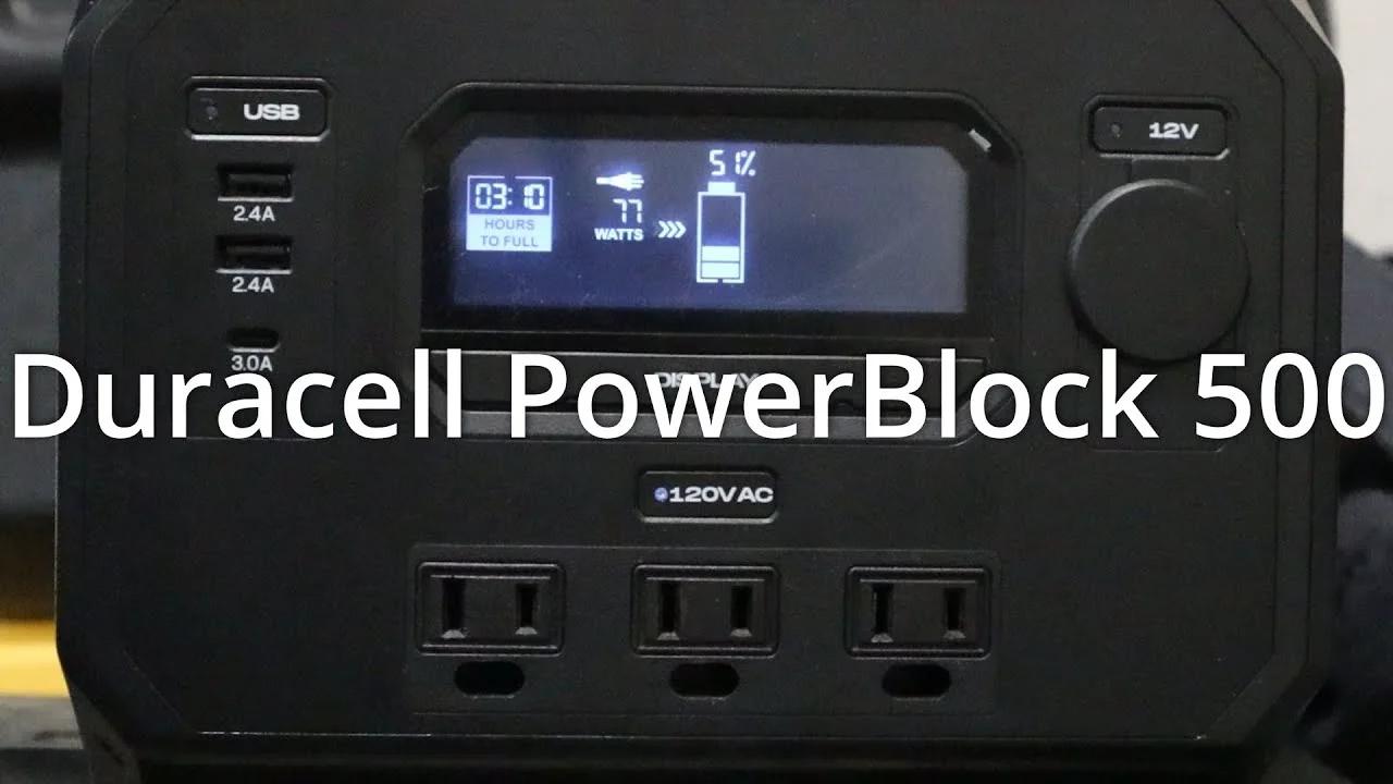 Duracell PowerBlock 500