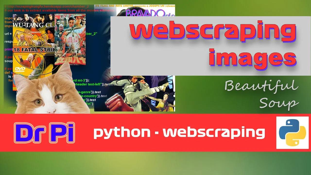 Webscraping images | Python & Beautiful Soup