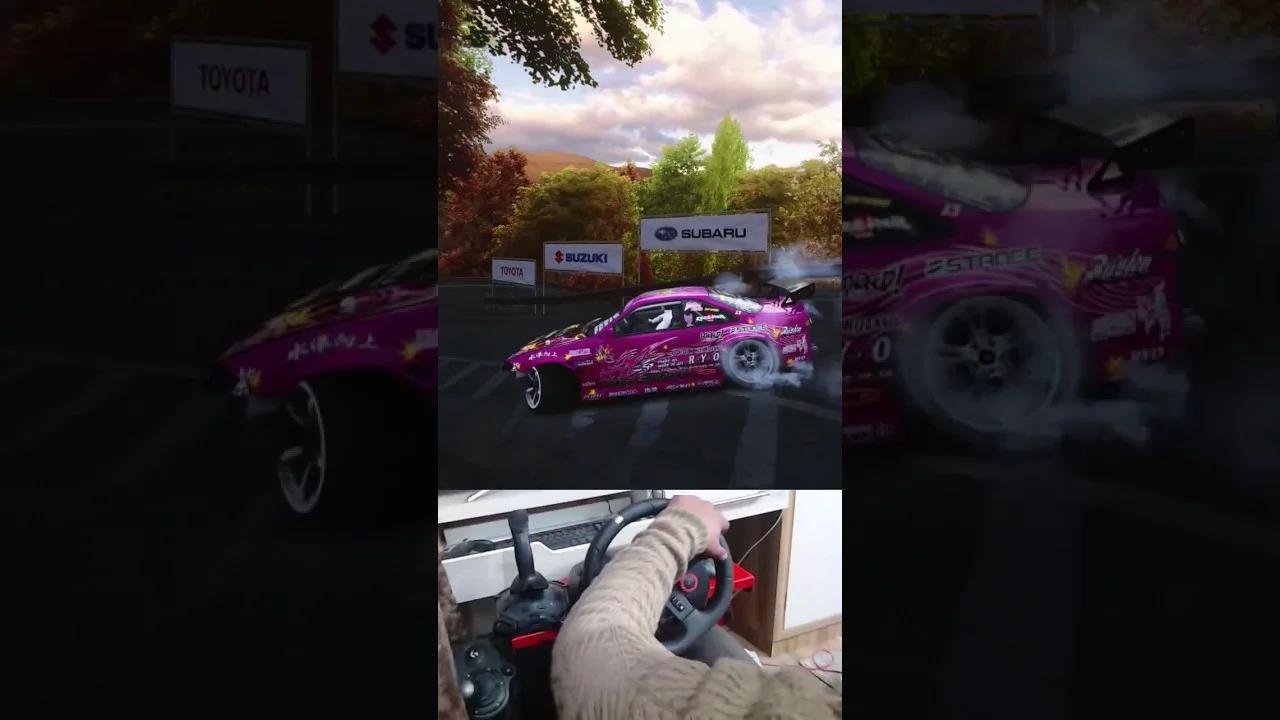 Nissan S14 missile Irohazaka downhill drift with Logitech G29| Assetto ...