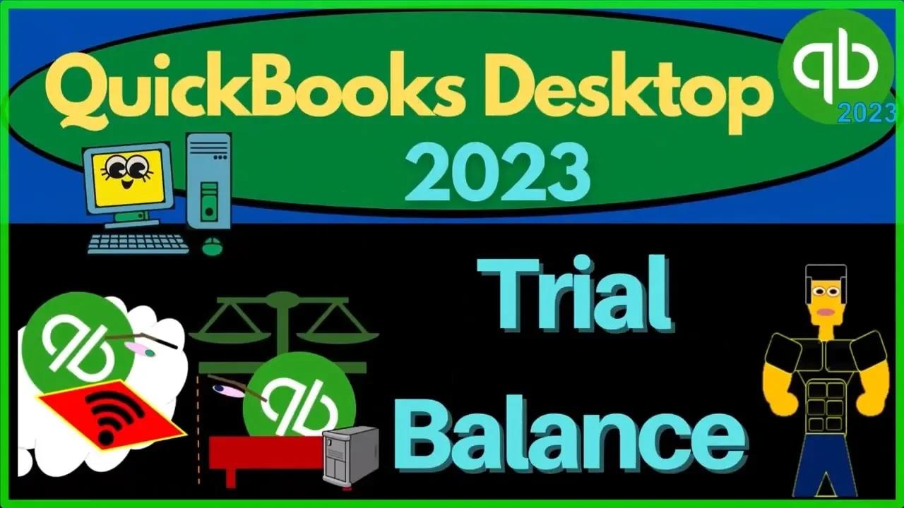 Trial Balance 4225 QuickBooks Desktop 2023