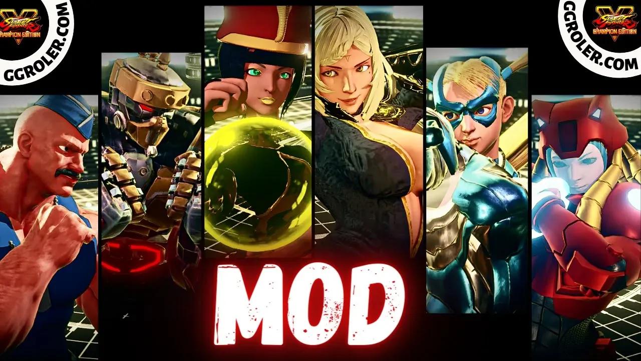 SFV:CE 💛 Menat, Laura, Mika, Karin, Luke, Balrog💛(MOD)