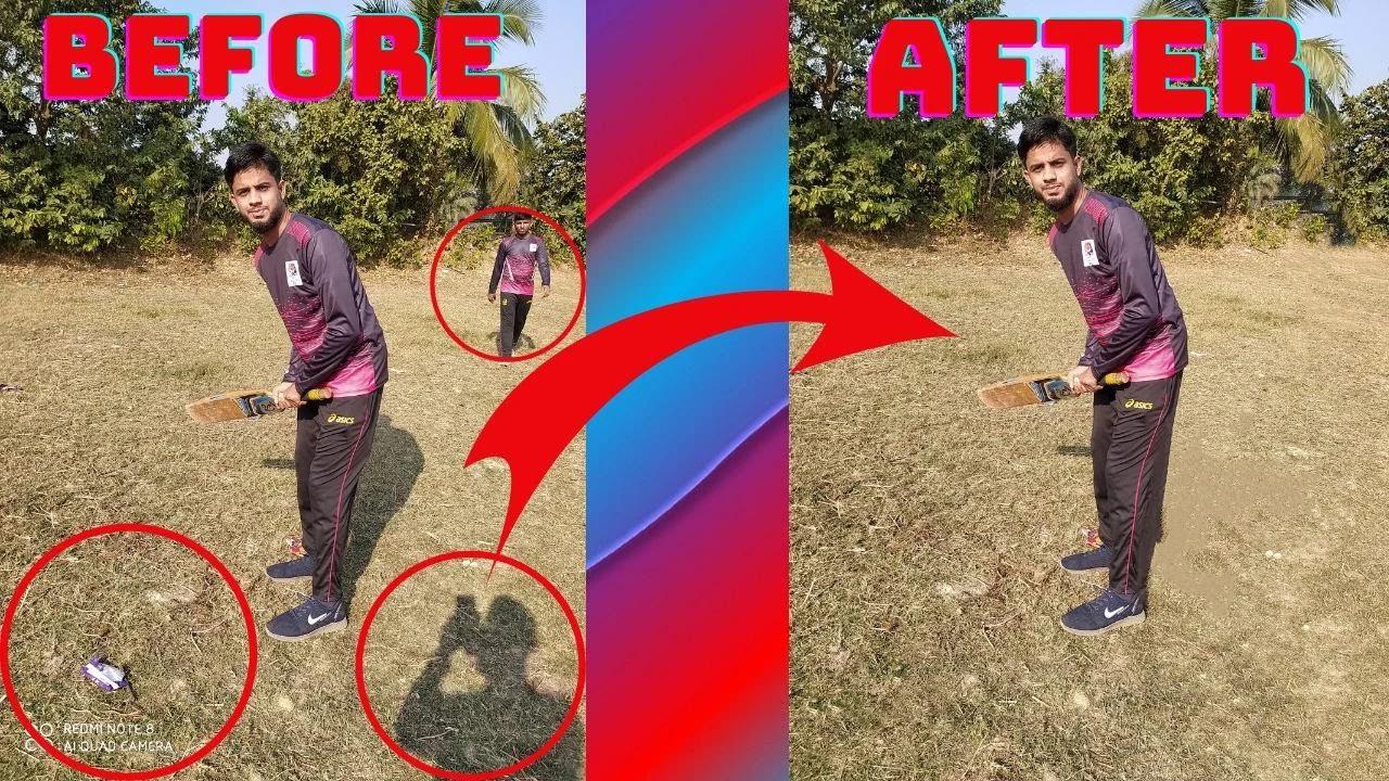 How to remove unwanted objects । remove anything from a photo । Photo ...